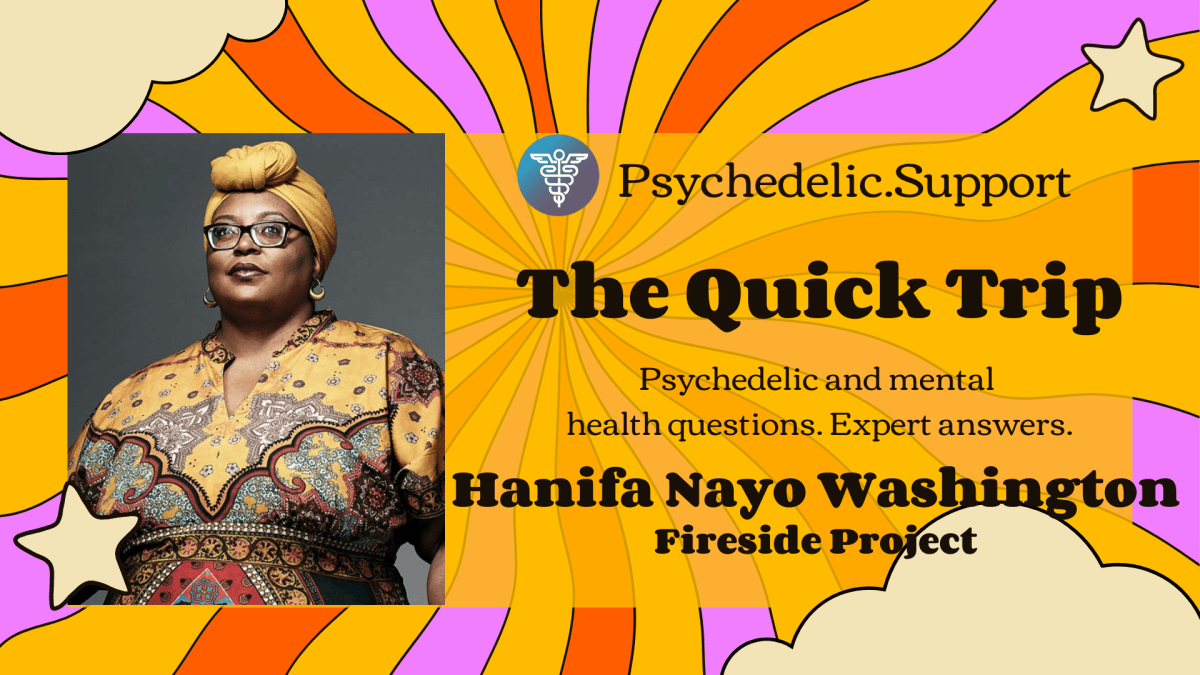 Peer Support with Hanifa Nayo Washington Psychedelic Support · Psychedelic Support